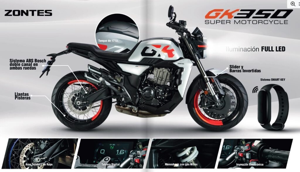 GK-350 ZONTES - Biker Zone